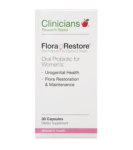 Vaginal Probiotic Clinicians Flora Restore 30 capsules